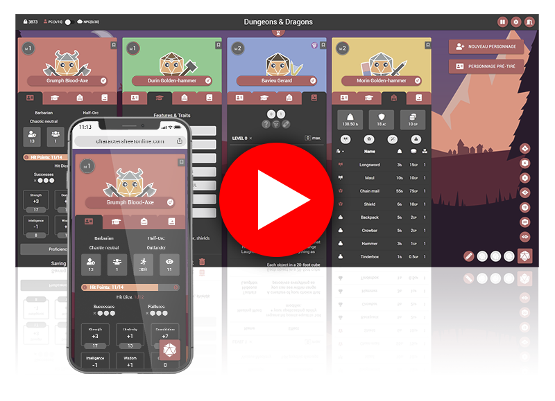 Character Sheet Online Custom Dynamic Sheets For Any RPG Character Sheet Online Custom Dynamic Sheets For Any RPG